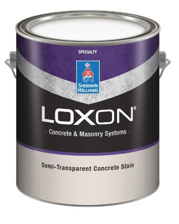 Loxon Vertical Semi-Transparent Concrete Stain
