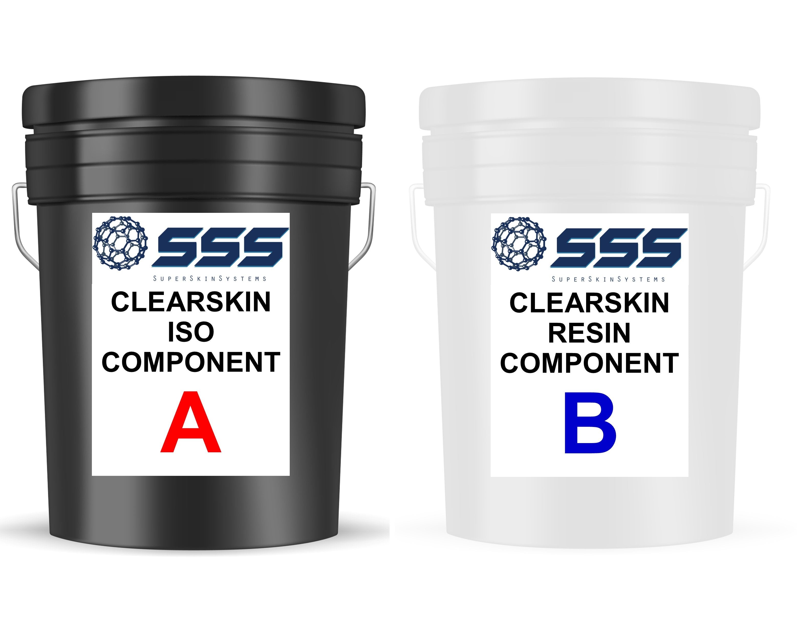 CLEARSKIN POLYUREA 1:1 Ratio - 9 gal kit